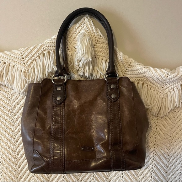 Frye | Bags | Frye Melissa Tote Shoulder Leather Bag | Poshmark